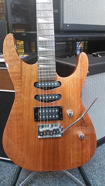 Jackson JS-20 Dinky Natural Gloss Indian Cedro wood body. | Reverb