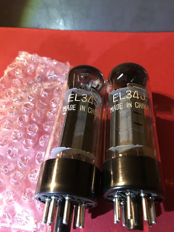 Matched pair Shuguang EL34 EL34 | Reverb