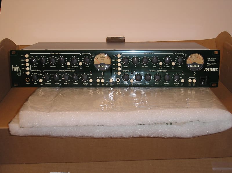 Joe Meek Twin Q Stereo Compressor / EQ / Mic Channel | Reverb