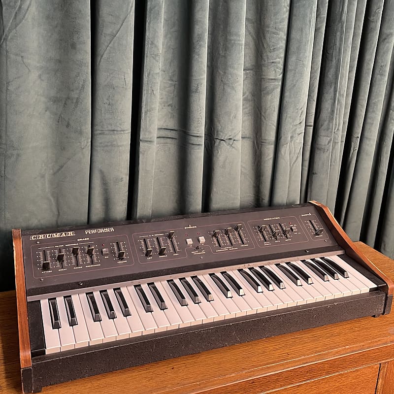 Crumar Performer Analog Synthesizer 1970s | Reverb