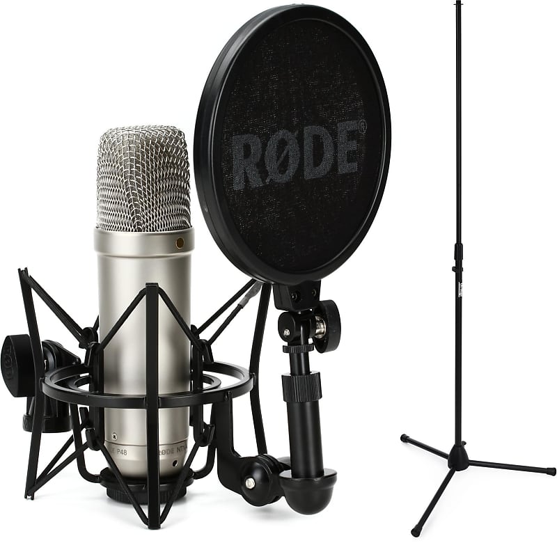 Rode NT1-A Large-Diaphragm Condenser Microphone Bundle with | Reverb
