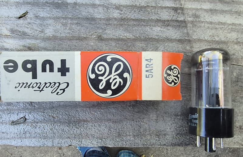 General Electric 5ar4/GZ34 FULL WAVE RECTIFIER NIB NOS | Reverb
