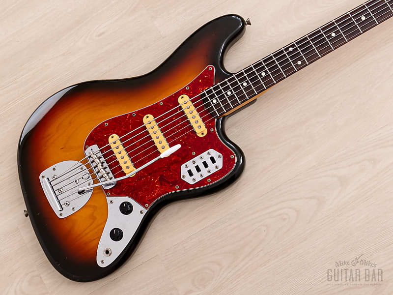 1992 Fender Custom Edition Bass VI Sunburst, 100% | Reverb Australia