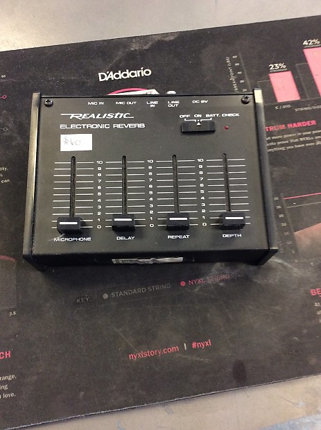 Realistic 32-1110 Electronic Reverb | Reverb