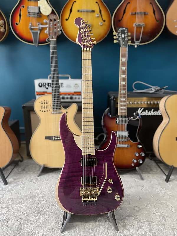 SALA Superstrat Custom 2022 - Purple | Reverb