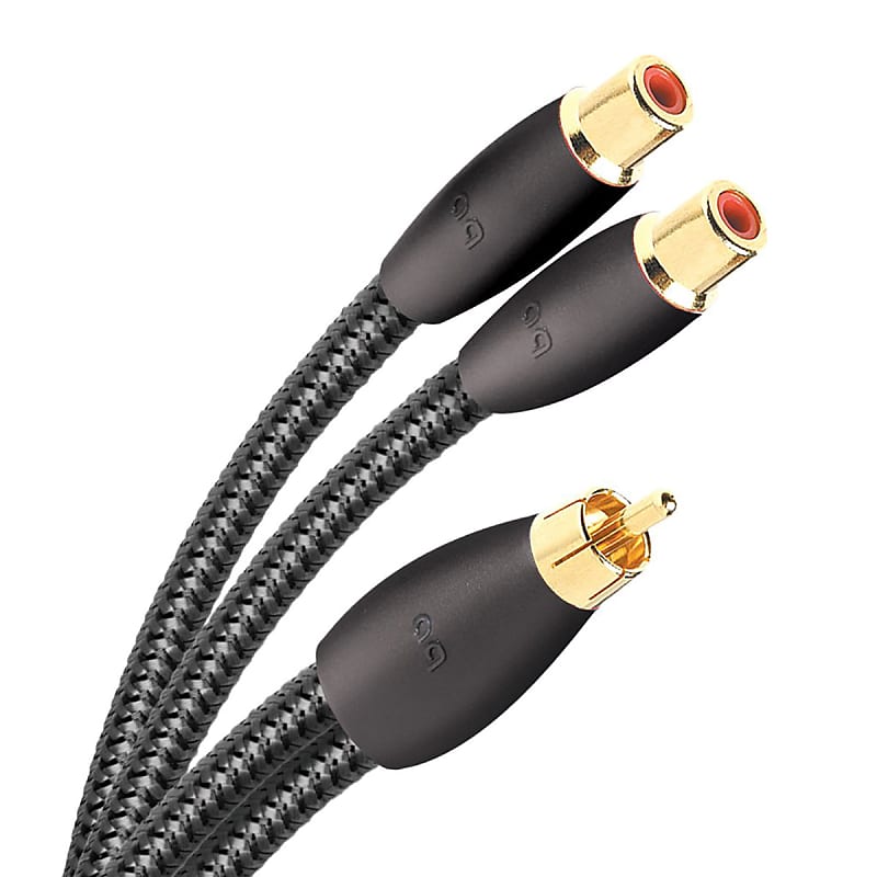 Audioquest: FLX-X RCA Splitters - RCA Male to 2 Female | Reverb