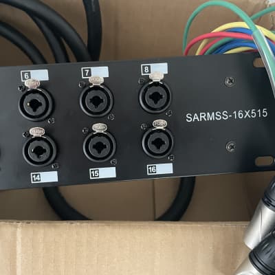 Seismic Audio Split Snake 16 channels w/ 15' and 5' lead LIKE | Reverb