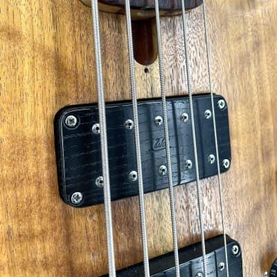 Wal Mk2 Mark 2 5-String Bass Guitar 1988 - Natural | Reverb