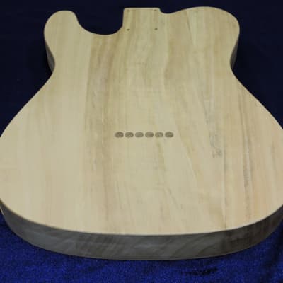 Flamed Maple Top \ Aged Aspen Telecaster Tele Body 4lbs 12oz | Reverb