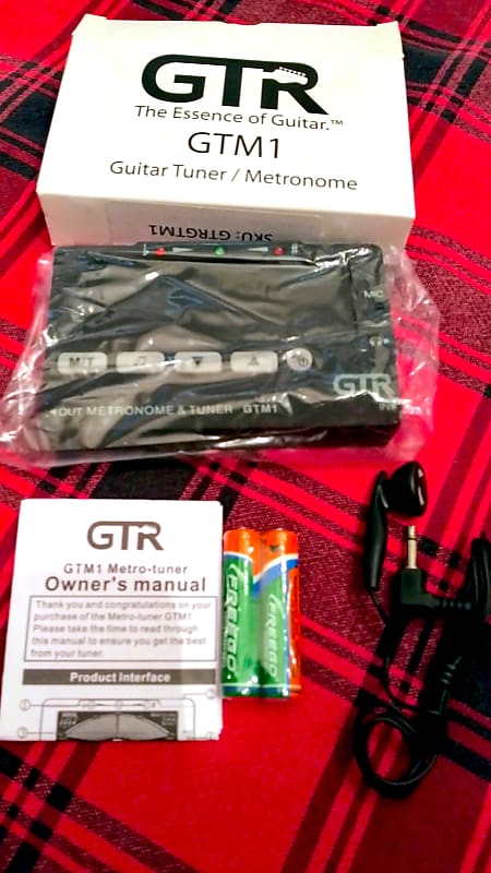 GTR Metro Tuner GTM1 2022 Black | Reverb
