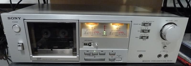 VINTAGE SONY TC-K55 CASSETTE DECK PLAYBACK IS EXCELLENT BUT | Reverb