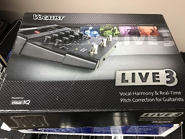 Digitech Vocalist Live 3 w/ box and power supply | Reverb