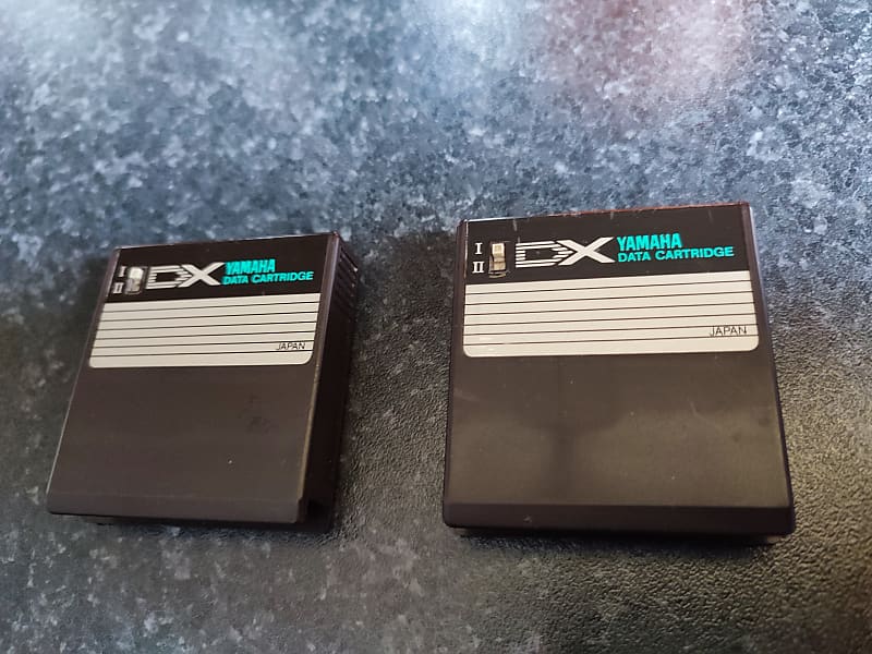 Yamaha DX-5 DX-1 ROM Cartridge A + B Card | Reverb