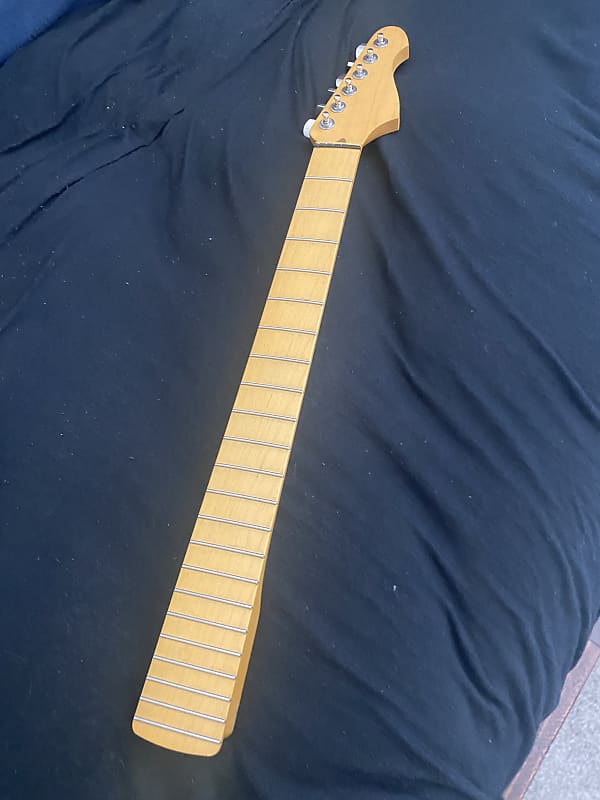 Warmoth Warhead Neck/ Fender Locking Tuners | Reverb