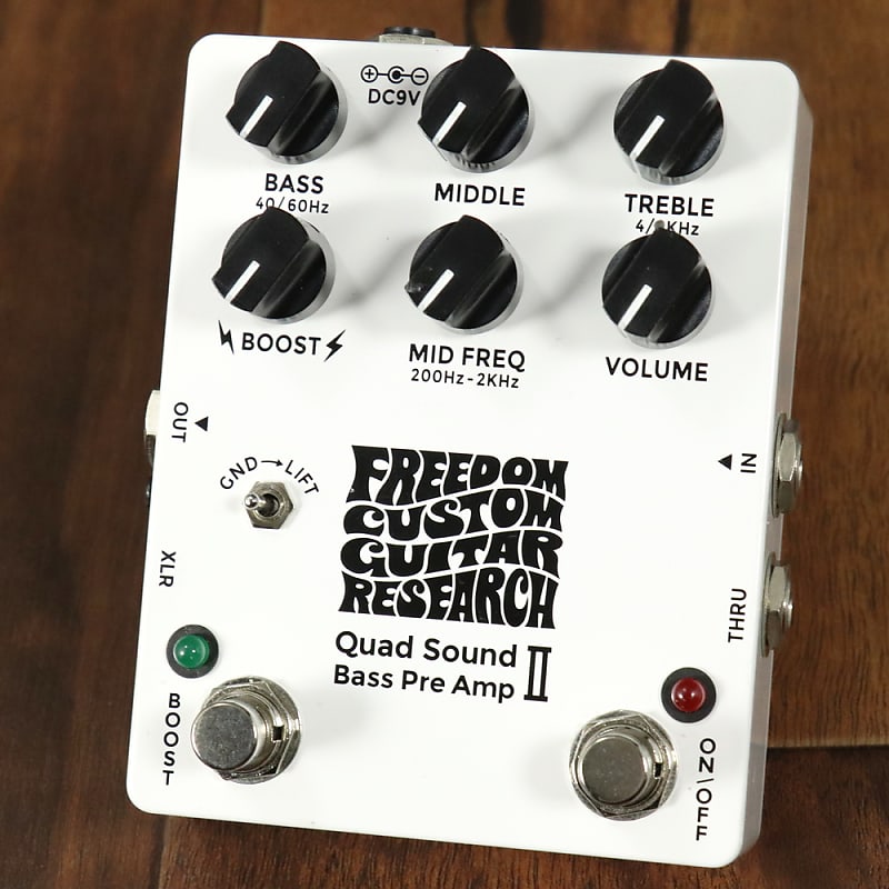 Freedom Quad Sound Bass Pre Amp II SP-BP-03 (S/N:0030) | Reverb