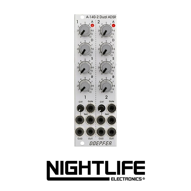 Doepfer A-140-2 Dual Mini ADSR | Reverb