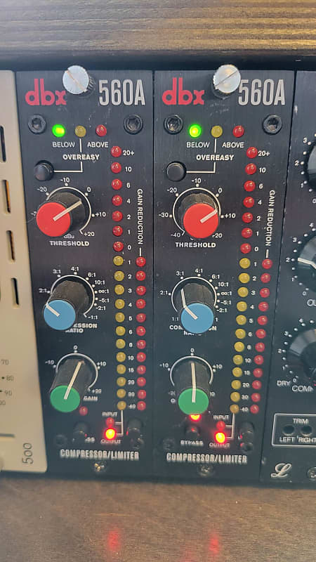 PAIR of dbx 560A 500 Series Compressor / Limiter Module 2010s | Reverb