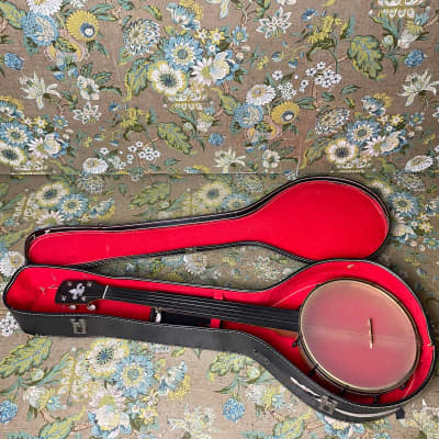 Nate Calkins Open Back Fretless Banjo | Reverb