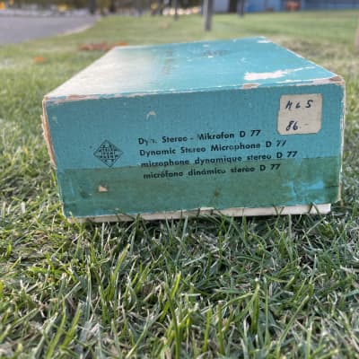 Telefunken D77 1959-1964 Gold/Black | Reverb