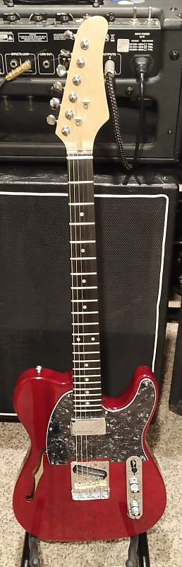 Custom Semi-Hollow FAT Tele | Tru-Oil'd Maple Neck | Rosewood | Reverb