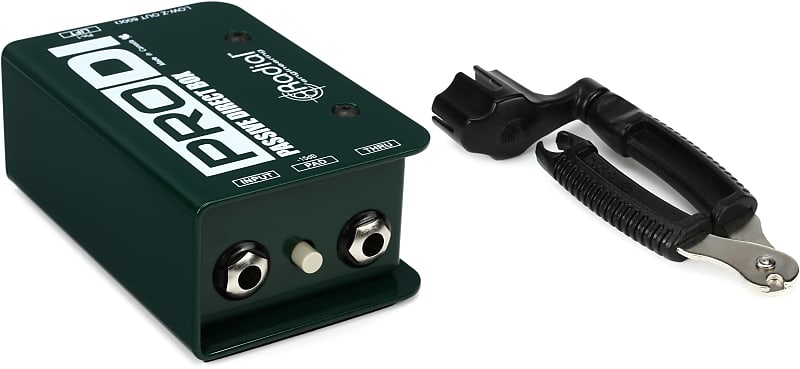 Radial ProDI 1-channel Passive Instrument Direct Box Bundle | Reverb