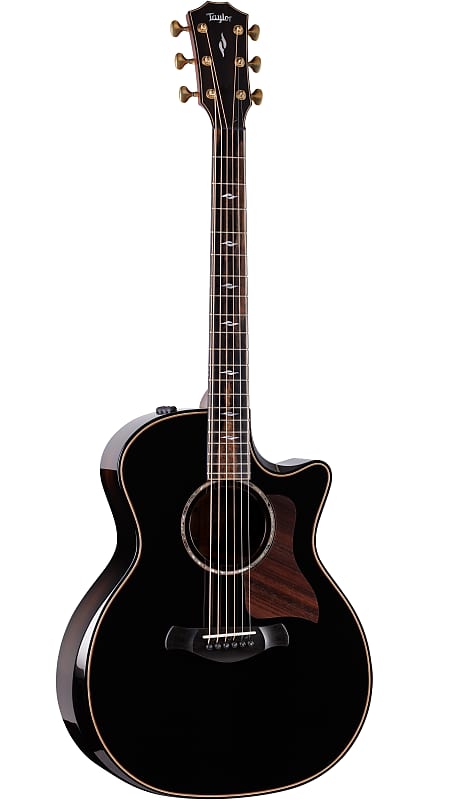 Taylor Builder's Edition 814ce Acoustic Electric Blacktop | Reverb