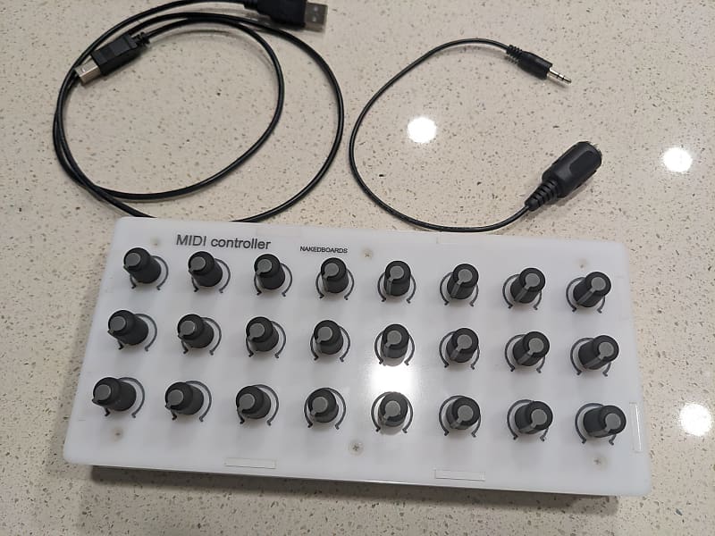 Nakedboards MC-24 MIDI Controller - with MIDI Port | Reverb