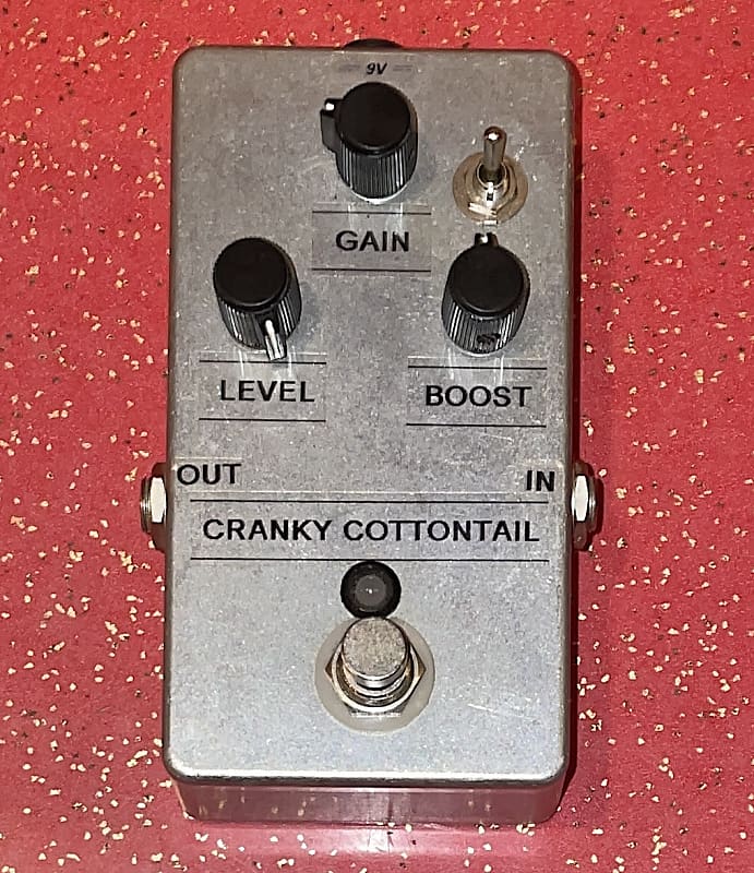 Cranky Cottontail Guitar PCB Angry Red Camel Distortion Pedal | Reverb