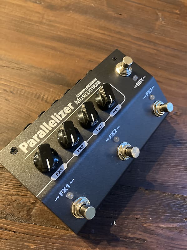 MusicomLab Parallelizer II Stereo Line Mixer | Reverb