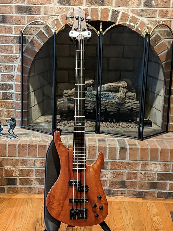 Roscoe LG Custom 4 Bass 32" scale 2020 - Natural | Reverb