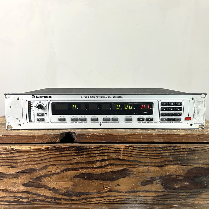 Klark-Teknik DN-780 Digital Reberation Processor 1980's - | Reverb