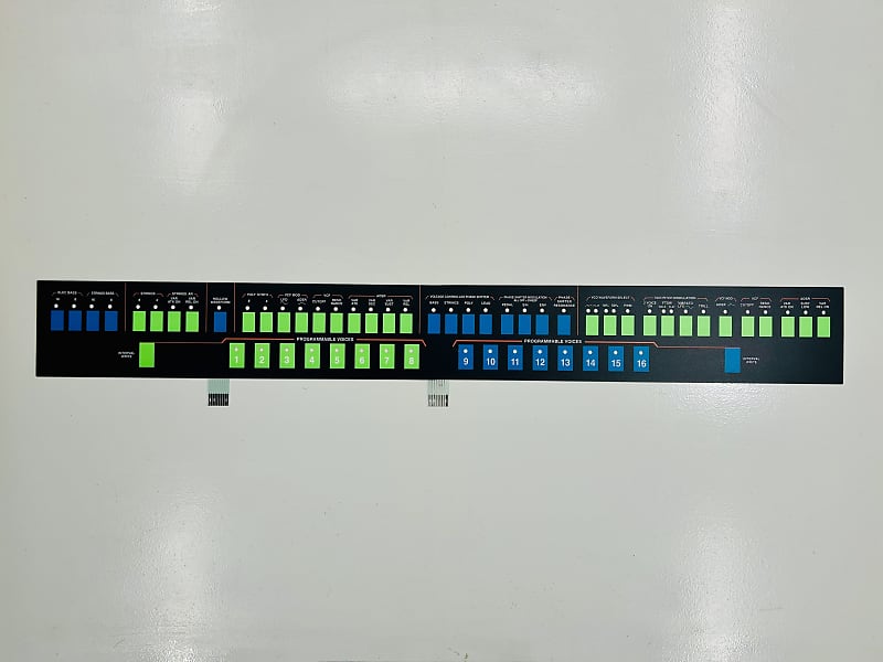 ARP Quadra - Brand New Front Panel Membrane | Reverb