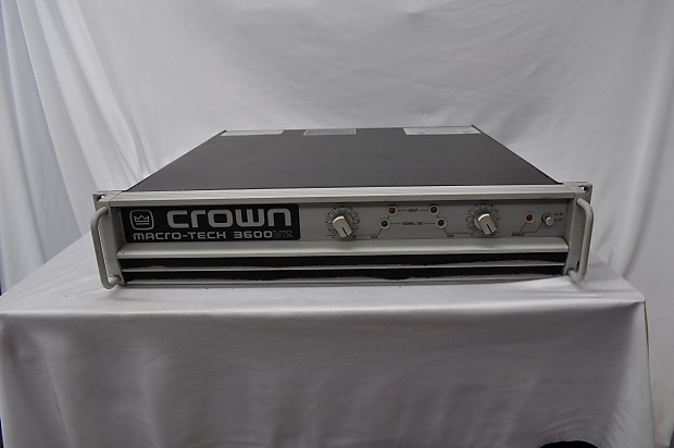 Crown Macro-Tech MA3600VZ 110-120v Power Amplifier (3600w) | Reverb