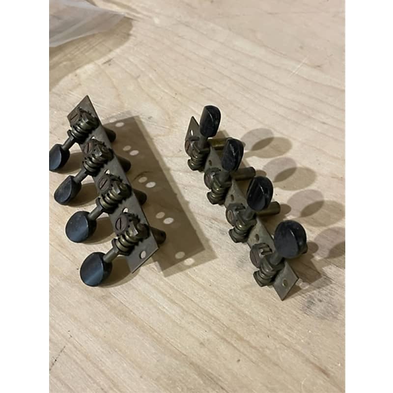 Vintage Mandolin Tuning Machine set | Reverb