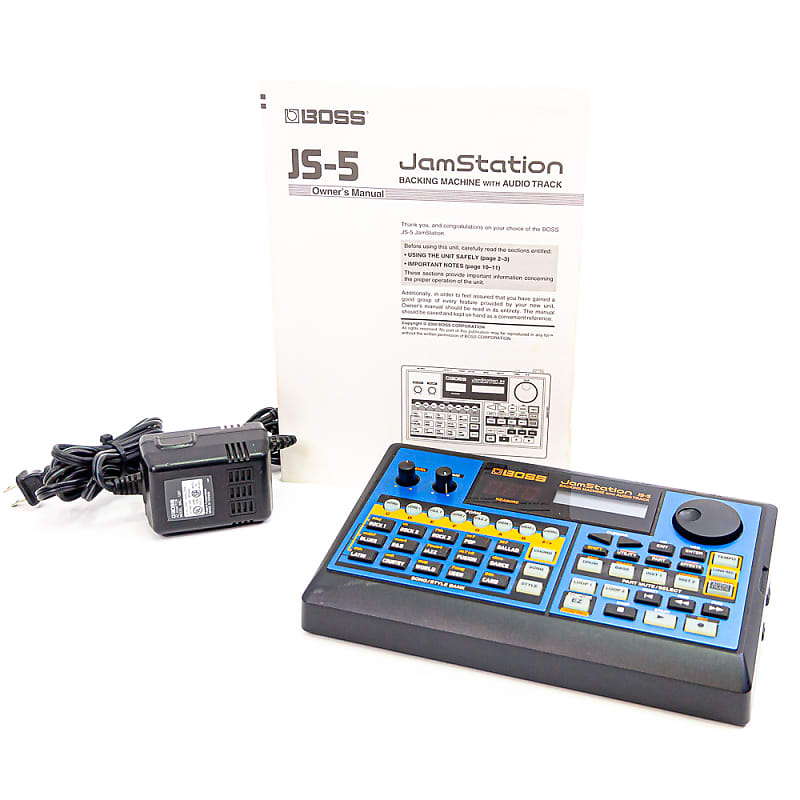 Boss JS-5 JamStation Backing Machine with Audio Track – w/ | Reverb