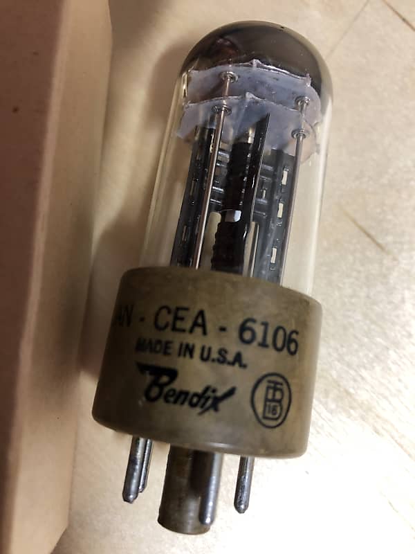 Bendix Jan. CEA 6106 5Y3WGT tube valve | Reverb