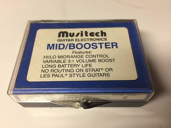 Musitech Mid/Booster Onboard Boost Circuit | Reverb
