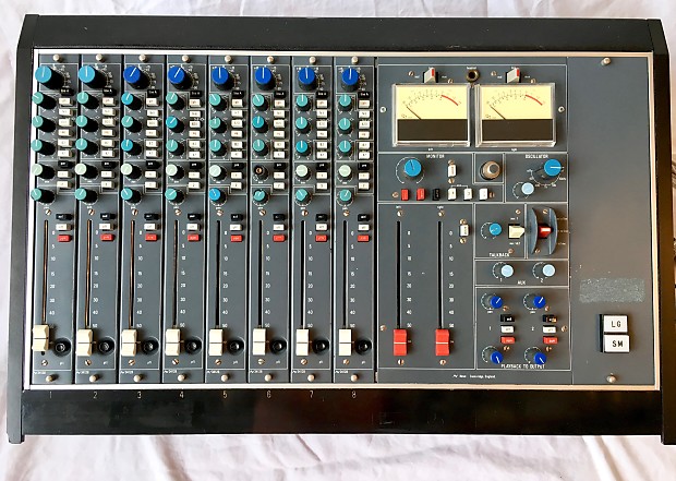 NEVE 5432 (8) channel 34128 console 8x8x2, 3-band EQ, 2-Aux, | Reverb