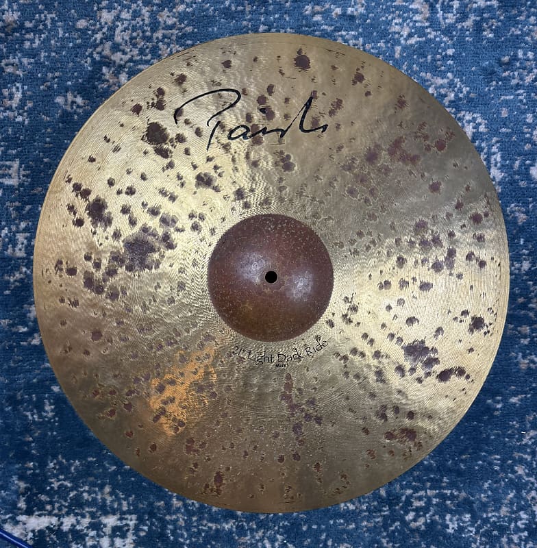 ULTRA RARE 21” Paiste Dark Energy Light Ride Mark 1 | Reverb
