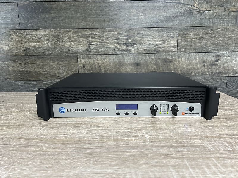 Crown DSi 1000 Two Channel 275 W Per Channel 8 Ω Stereo Power | Reverb