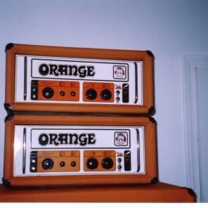 ORANGE OR-120 Graphics Amp 1972 Half Stack | Reverb
