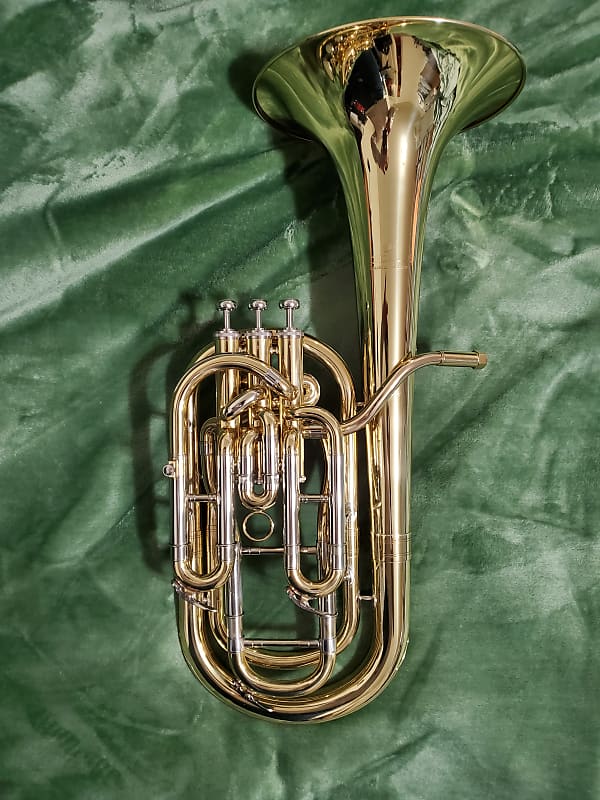 Schiller 3-Valve British Band Compensating Baritone | Reverb