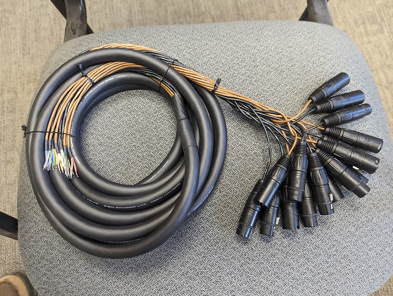 Mogami 16ch XLR to Prepped End Cable, 15' 2023 | Reverb