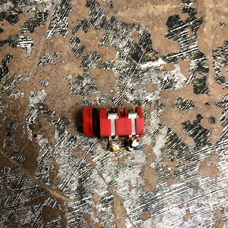Vintage cliff speaker jack socket Marshall spec 1970’s Red | Reverb