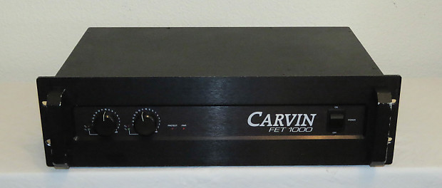 Carvin FET 1000 1000-watt Stereo Power Amplifier | Reverb