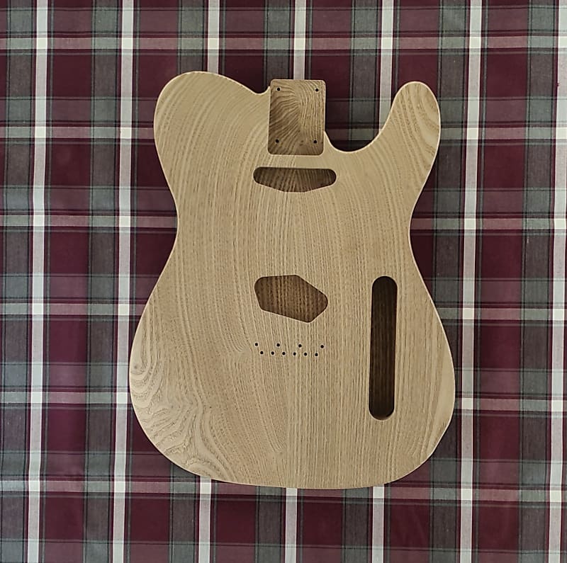 Woodtech Routing 2 pc Catalpa Arm & Belly Cut Telecaster Body | Reverb