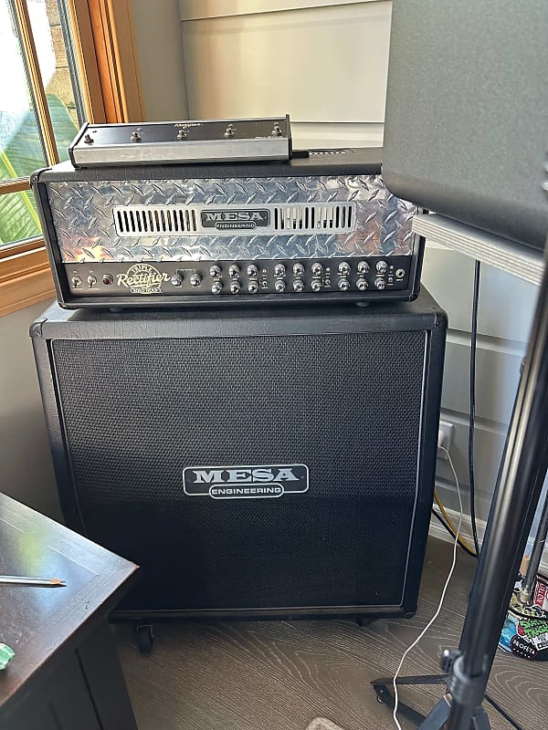 Mesa Boogie Triple Rectifier Head & 4x12 Cab w/footswitch | Reverb