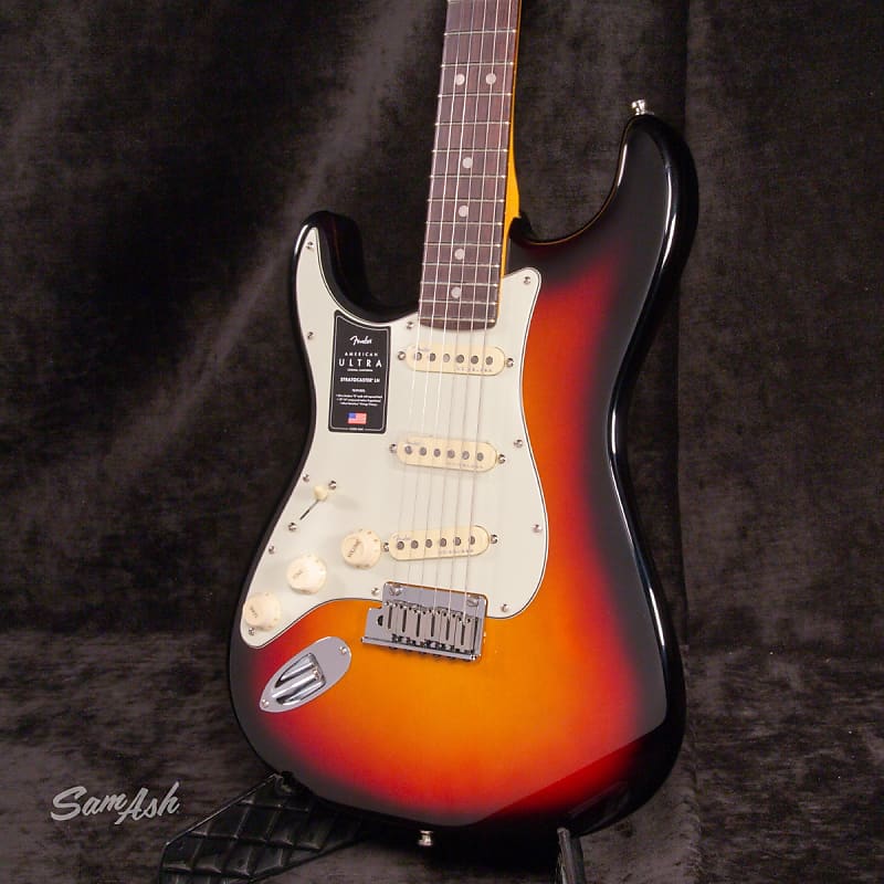 Fender AMERICAN ULTRA STRATOCASTER LEFT-HANDED ELECTRIC | Reverb