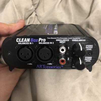 ART CLEANBox Pro Dual Channel Level Converter (CLEANBOXPRO) | Reverb