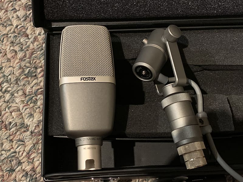 Fostex M88RPG 1980s Printed Ribbon Microphone | Reverb